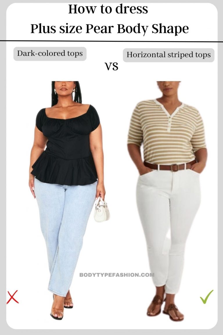 How to Dress Plus Size Pear Shape - Fashion for Your Body Type