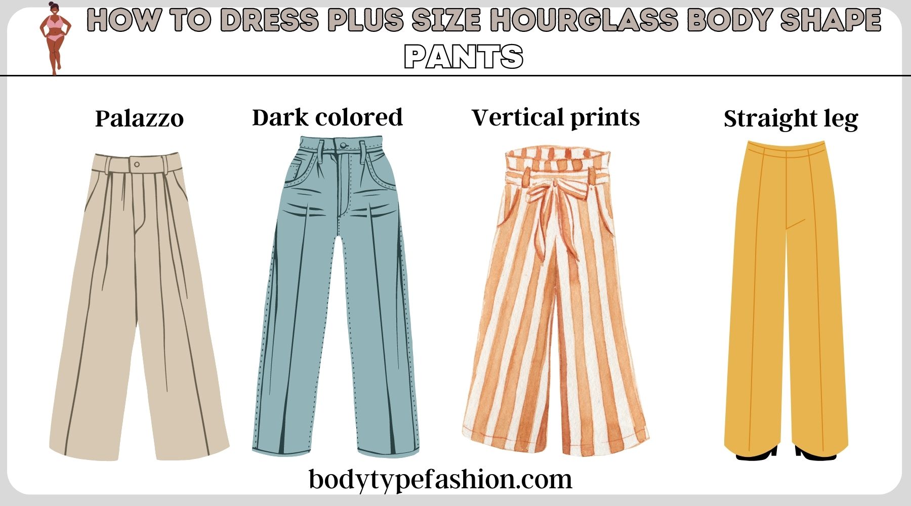 How to Dress Plus Size Hourglass Body Shape - Fashion for Your Body Type