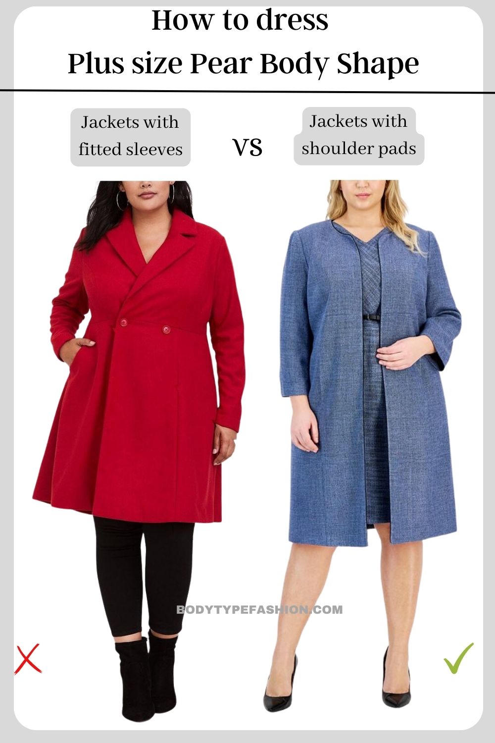How to Dress Plus Size Pear Shape - Fashion for Your Body Type