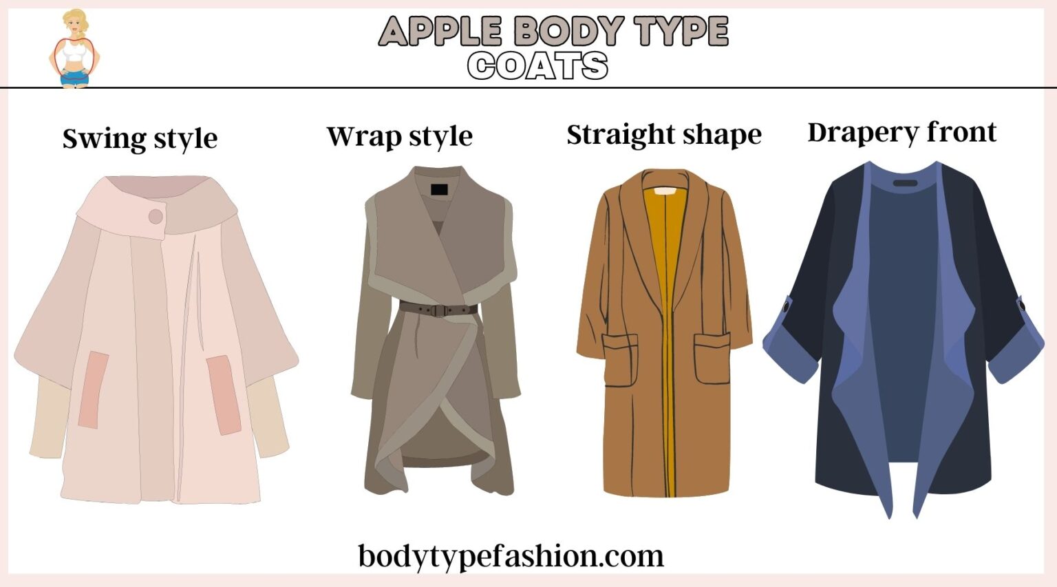 The Clothing Essentials for Apple Shape - Fashion for Your Body Type