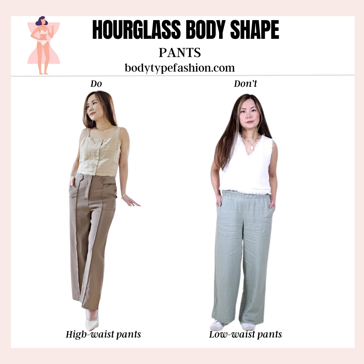 The 10 Dressing Rules for the Hourglass Body Shape - Fashion for Your Body Type
