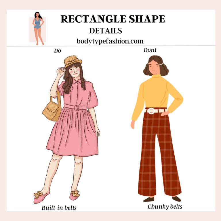 Dressing Rules for Rectangle Body Shape - Fashion for Your Body Type