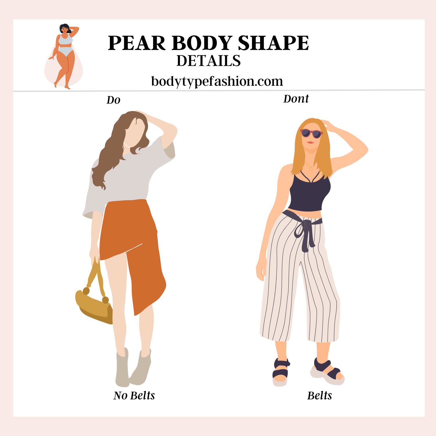Dressing Rules for Pear Shape Body - Fashion for Your Body Type