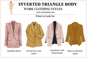 Best Work Clothing Styles for Inverted Triangle Body Shape - Fashion ...