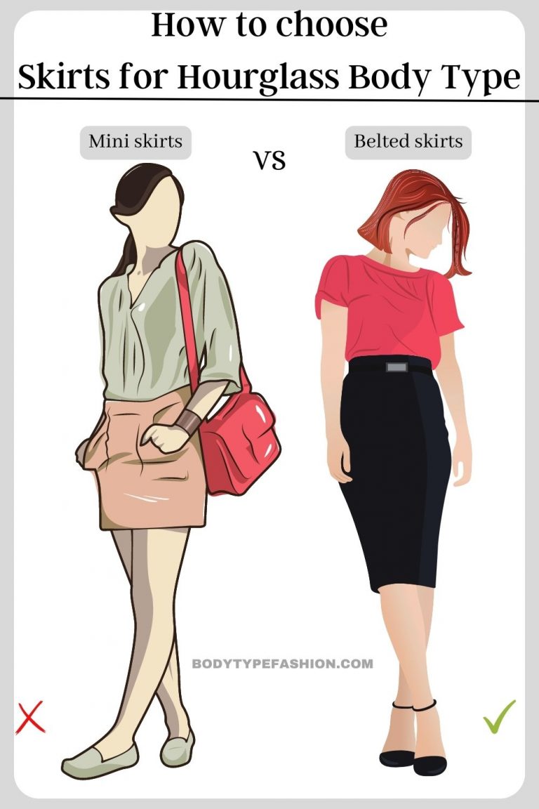 How to Choose Skirts for Hourglass Body Type - Fashion for Your Body Type