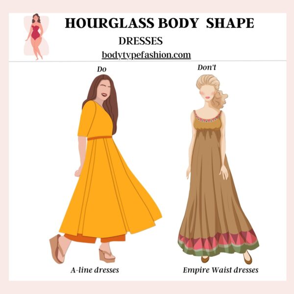 How to Choose Dresses for Hourglass Body Type - Fashion for Your Body Type