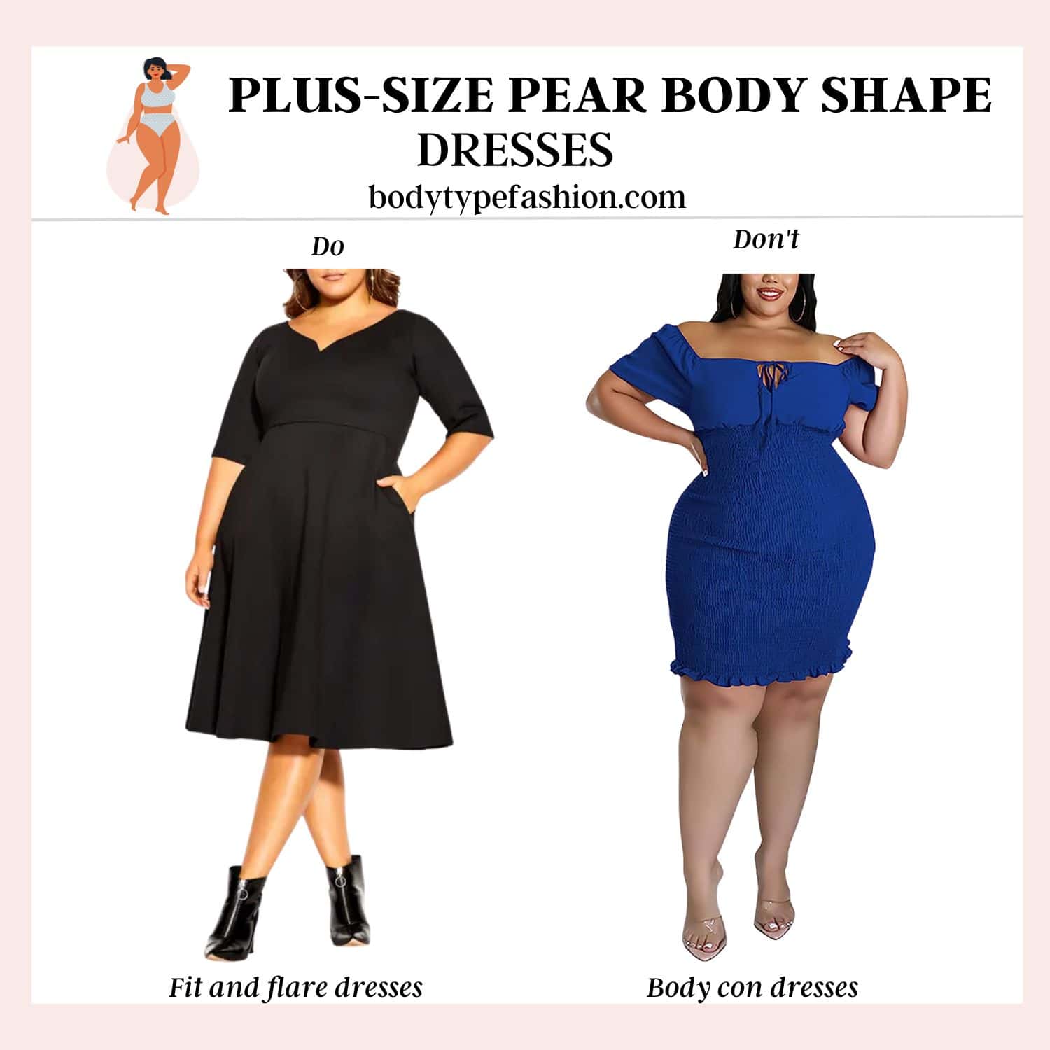 How to Dress Plus Size Pear Shape - Fashion for Your Body Type
