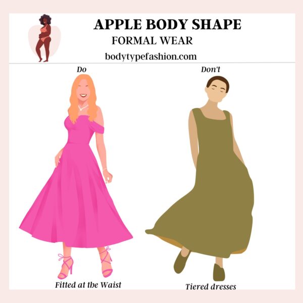 How to Choose Formal Wear for the Apple Body Shape - Fashion for Your ...