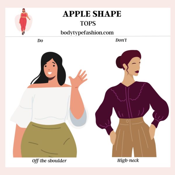 How to Choose Tops for the Apple Body Shape - Fashion for Your Body Type