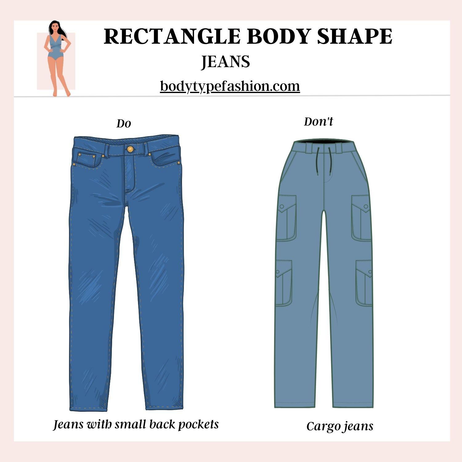 The Wardrobe Essentials For Rectangle Shape - Fashion for Your Body Type