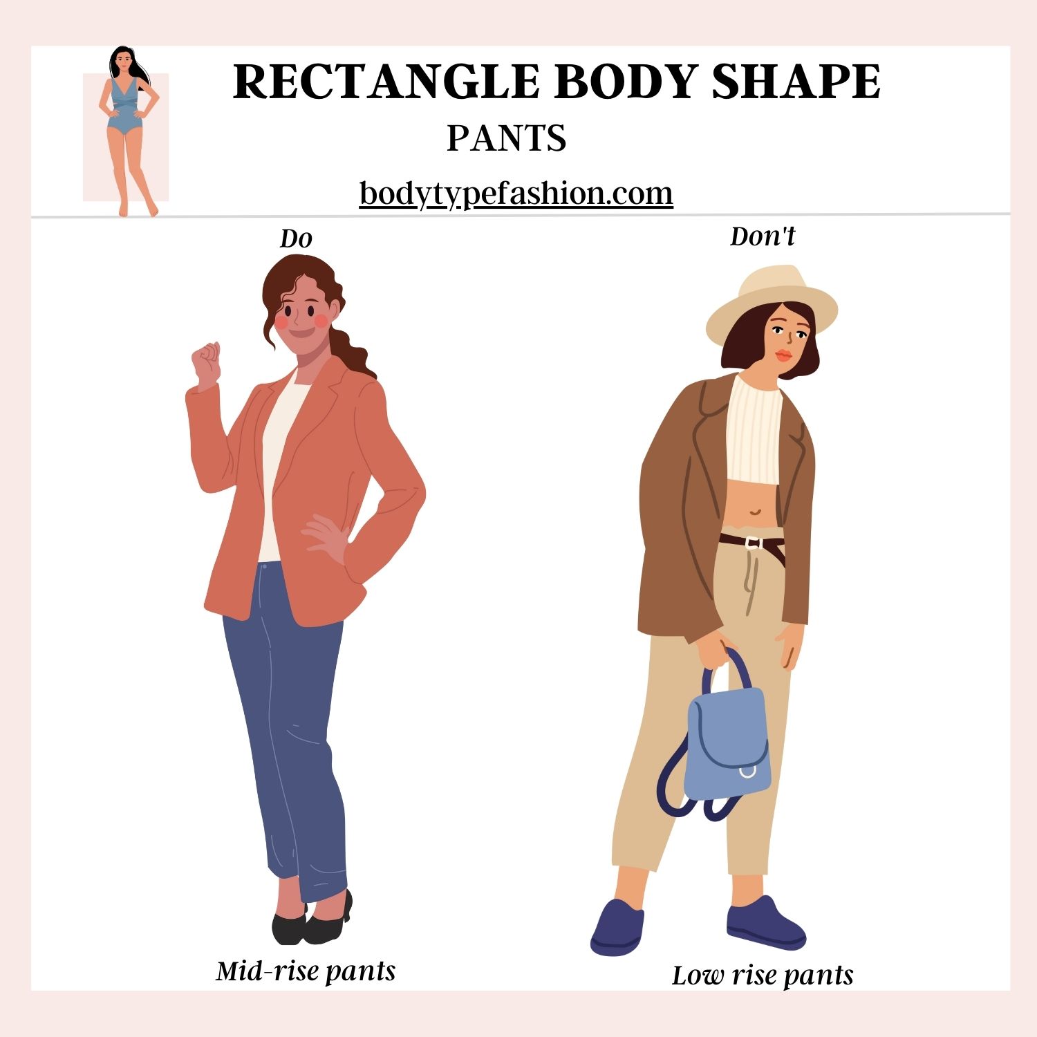 The Wardrobe Essentials For Rectangle Shape - Fashion for Your Body Type