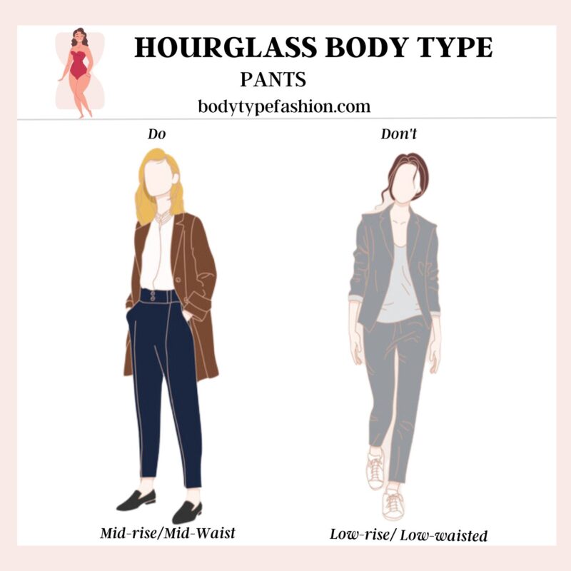 How to Choose Pants for Hourglass Body Type - Fashion for Your Body Type