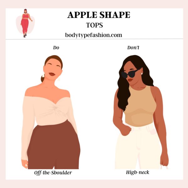 How to Choose Tops for the Apple Body Shape - Fashion for Your Body Type