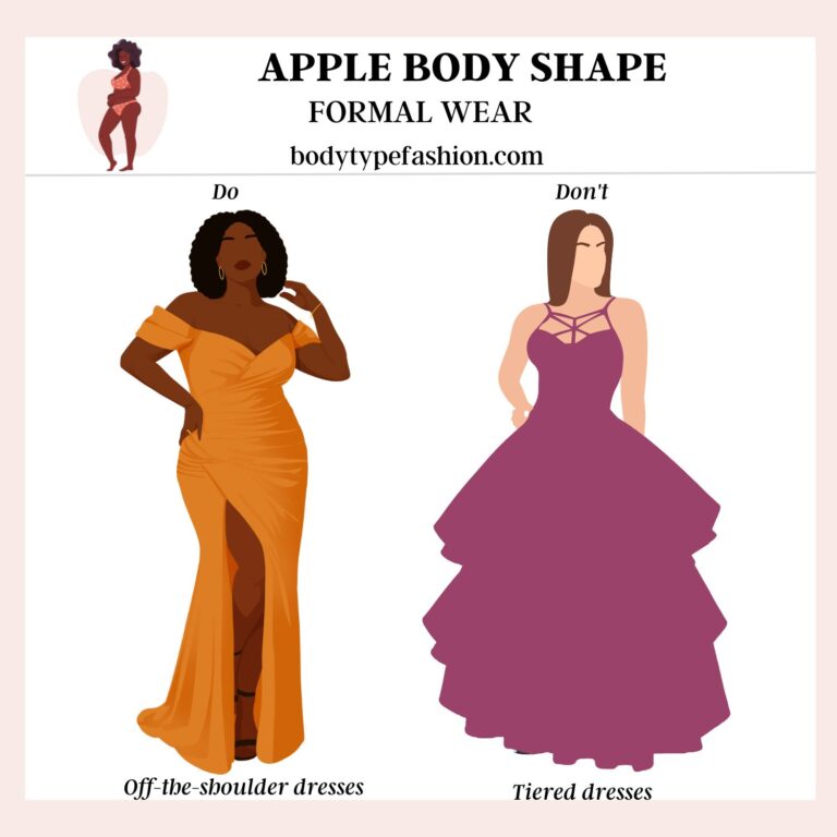 How to Choose Formal Wear for the Apple Body Shape - Fashion for Your ...