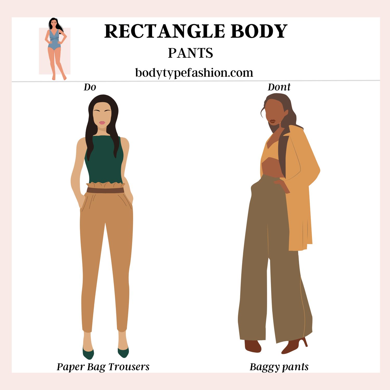 Best Work Clothing Styles for Rectangle Body Shape - Fashion for Your ...