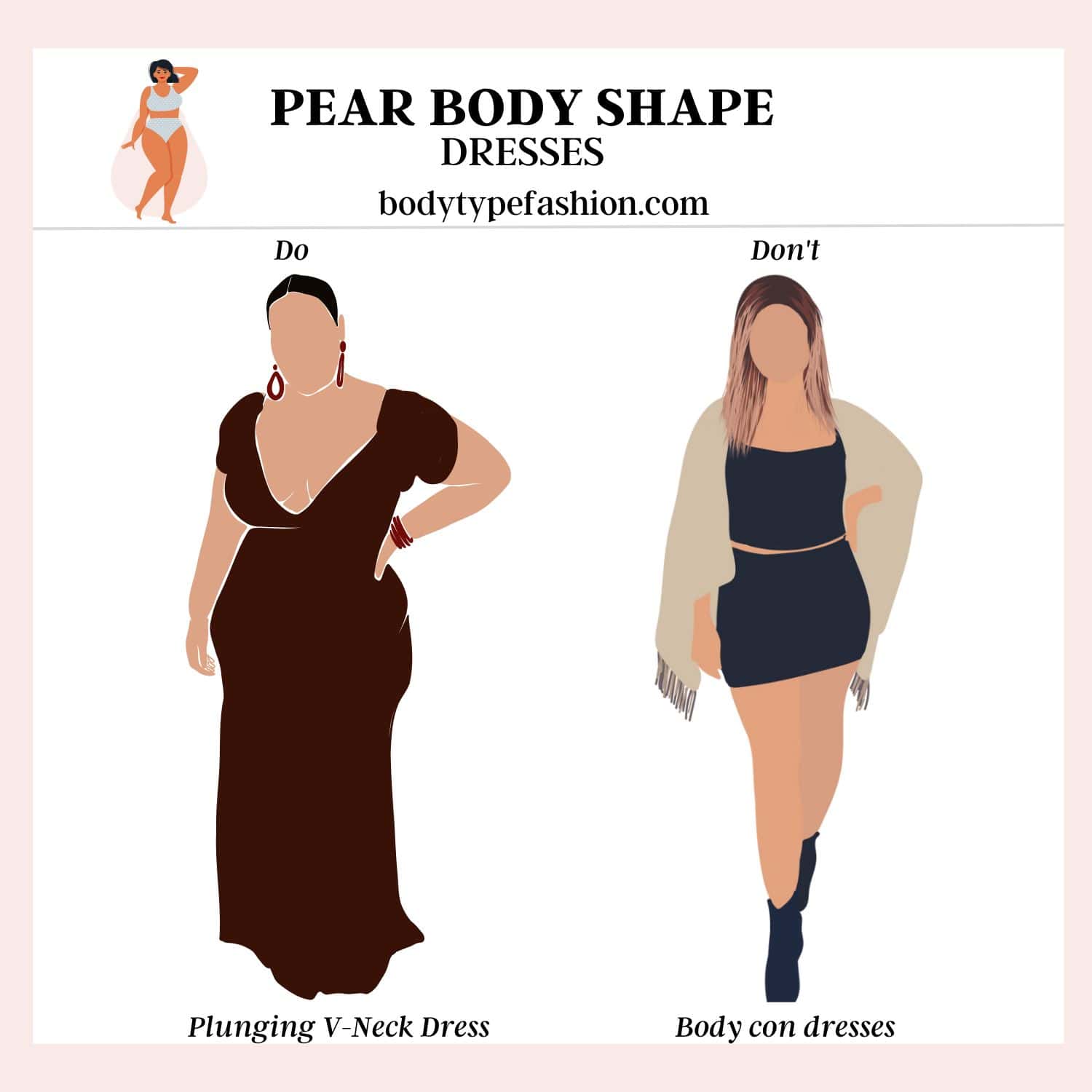 Best Casual Clothing Styles for Pear Body Shape - Fashion for Your Body ...