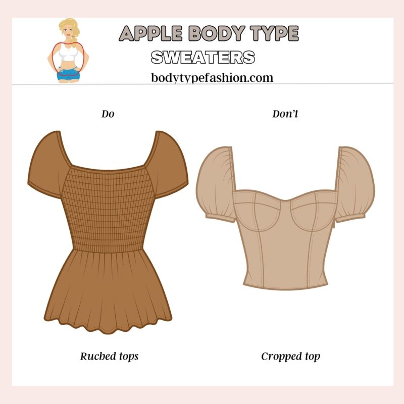 The Clothing Essentials for Apple Shape - Fashion for Your Body Type