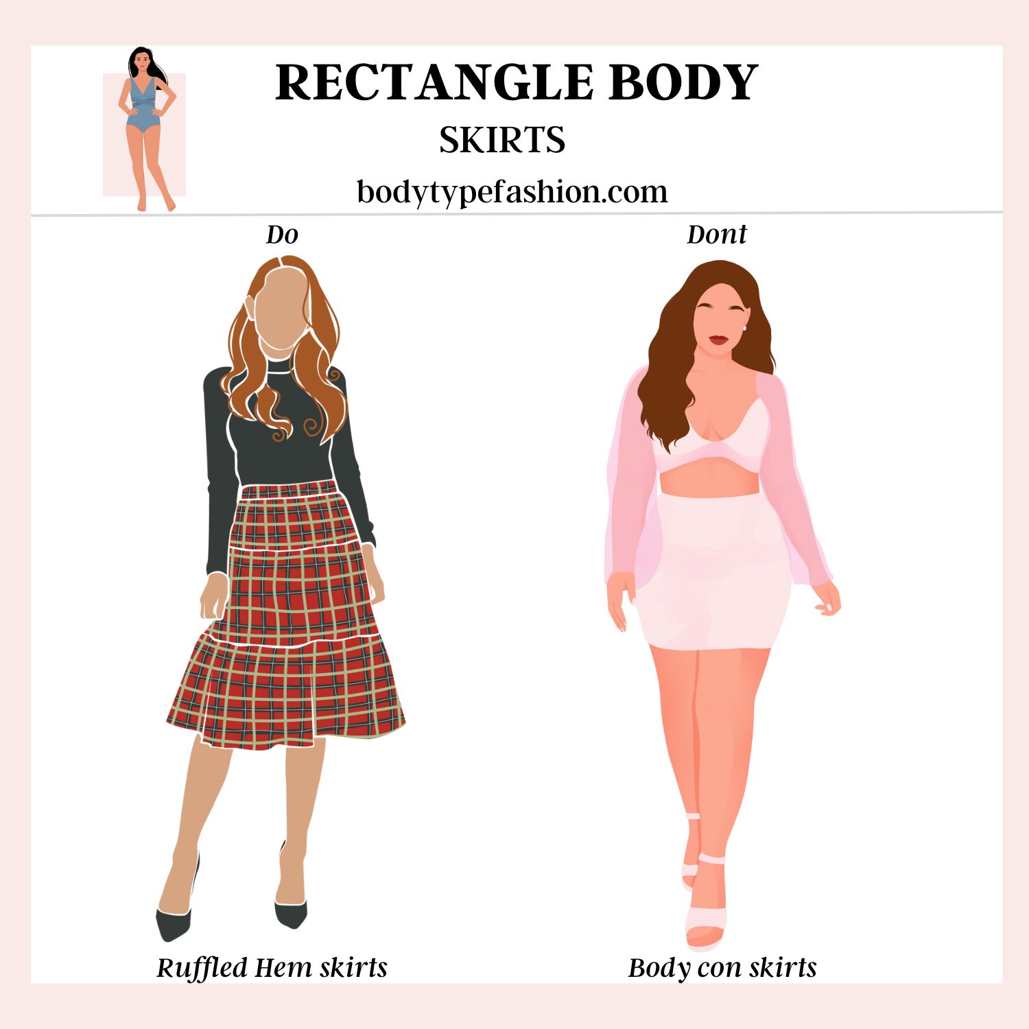 Best Work Clothing Styles for Rectangle Body Shape - Fashion for Your ...
