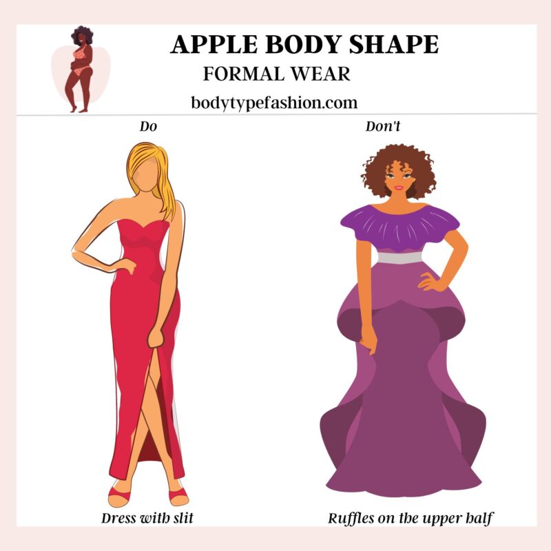 How to Choose Formal Wear for the Apple Body Shape - Fashion for Your ...