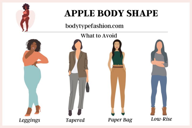 How to Choose Pants for the Apple Body Shape - Fashion for Your Body Type