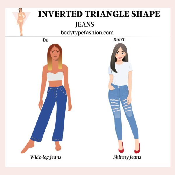 Fashion Mistakes to Avoid for the Inverted Triangle Shape - Fashion for ...