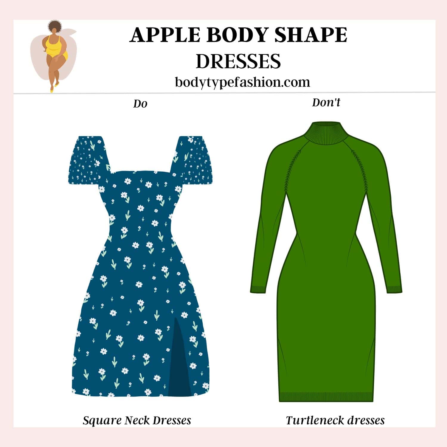 Best Casual Clothing Styles for Apple Body Shape - Fashion for Your ...
