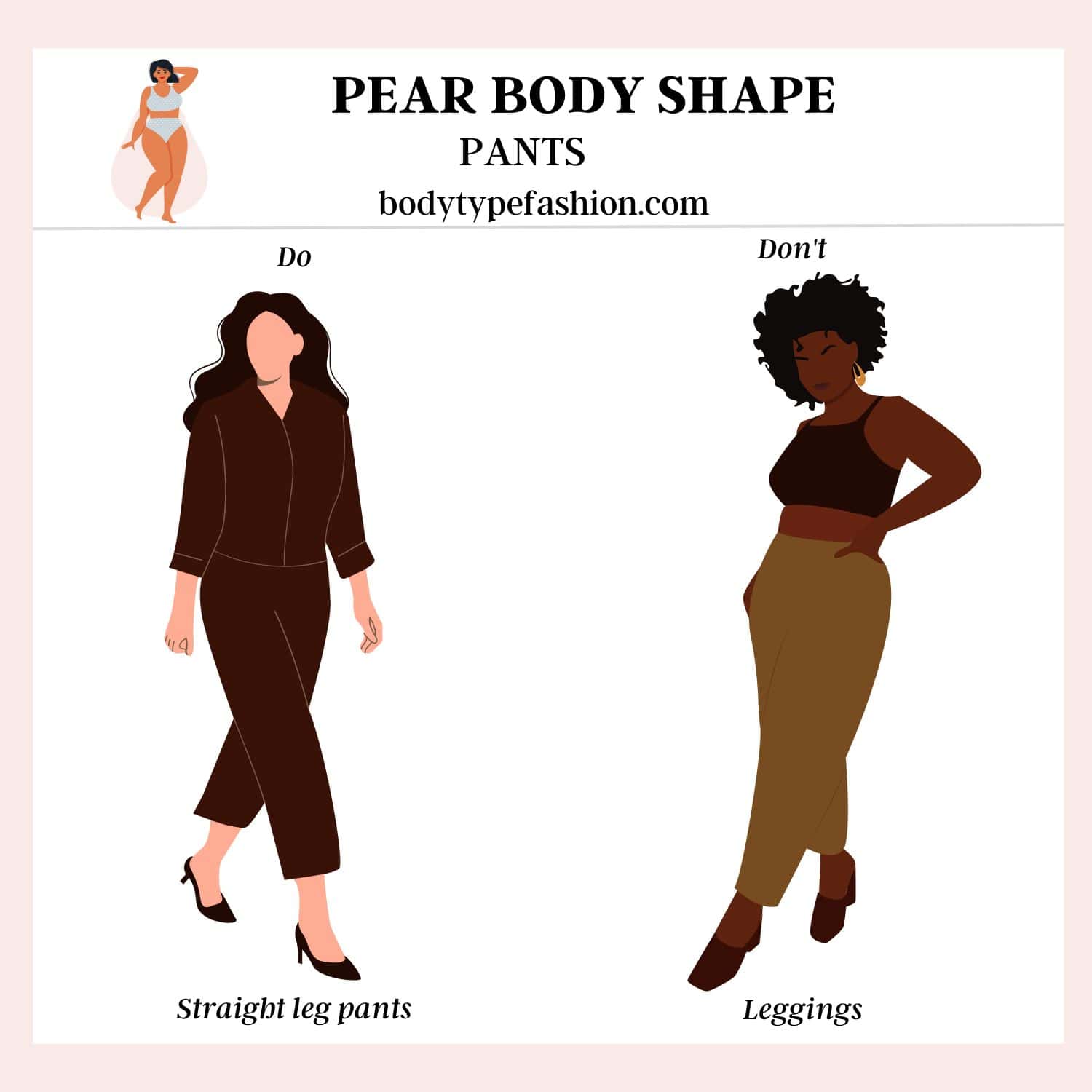 The Clothing Essentials for the Pear Shape - Fashion for Your Body Type