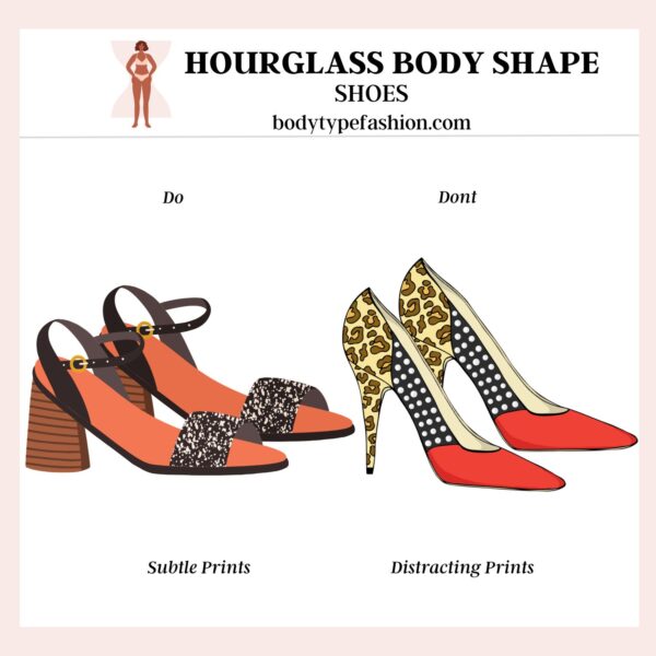 How to Choose Shoes for Hourglass Body Type - Fashion for Your Body Type