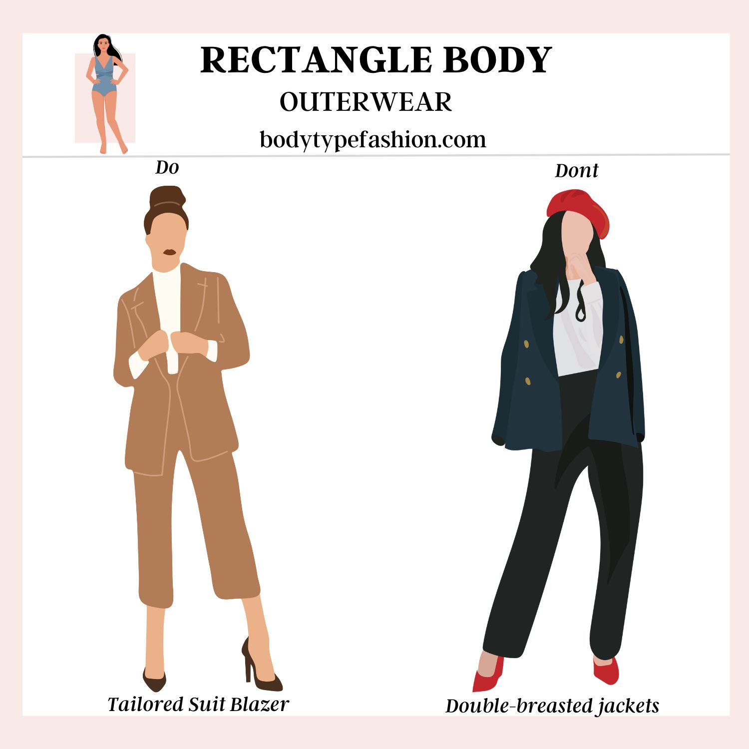 Best Work Clothing Styles for Rectangle Body Shape - Fashion for Your ...