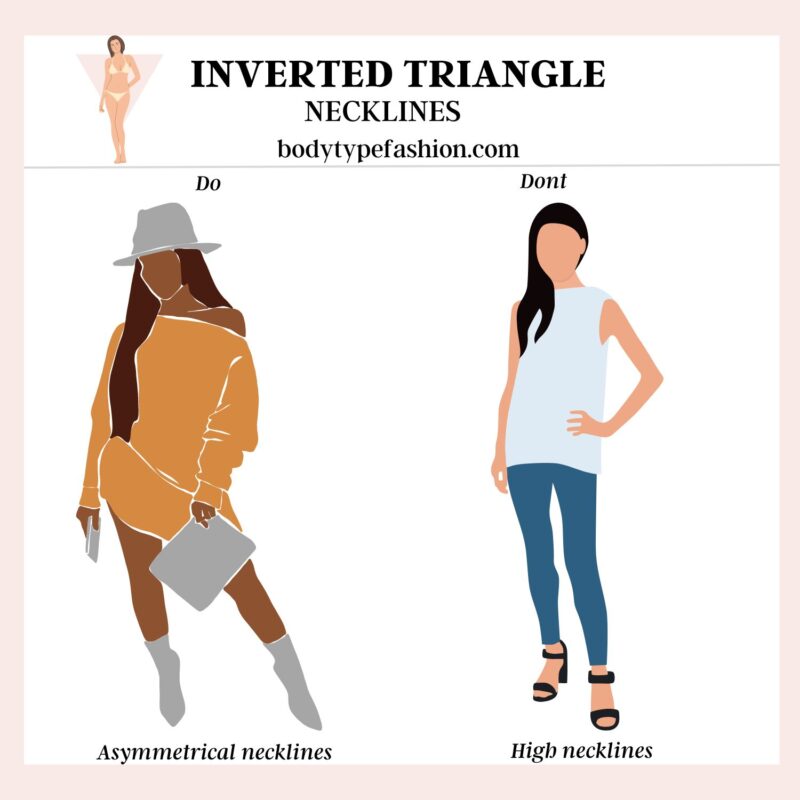 Dressing Rules for Inverted Triangle Shape - Fashion for Your Body Type