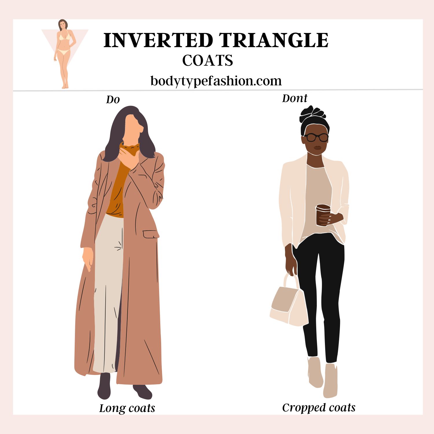 Dressing Rules for Inverted Triangle Shape - Fashion for Your Body Type