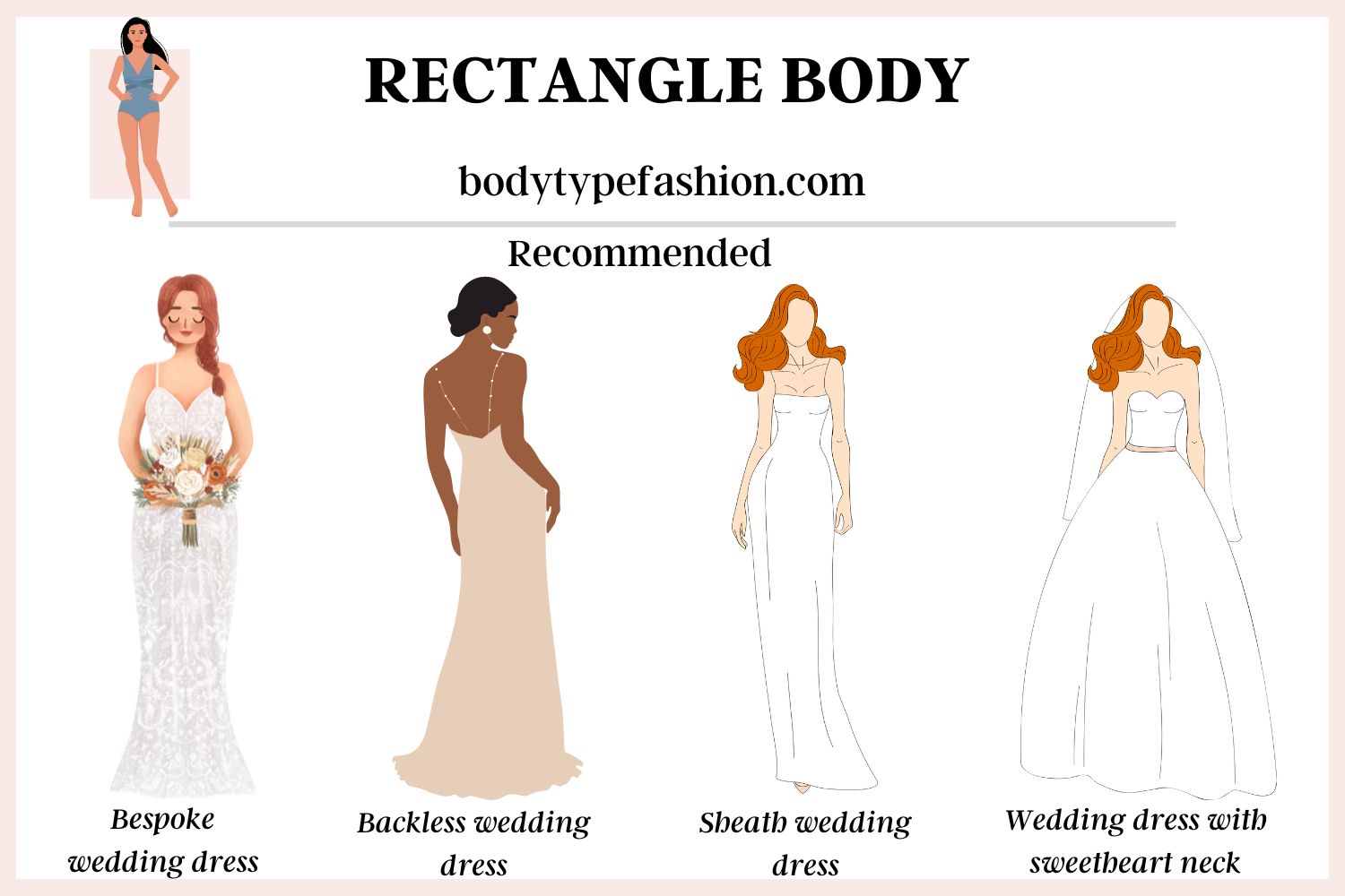 How to Find the Perfect Wedding Dresses for Your Body Type - Fashion ...