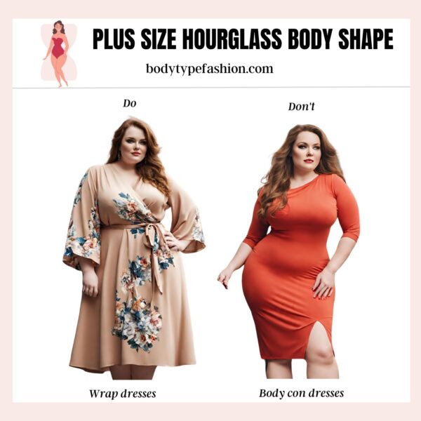 Plus Size Hourglass Body Shape