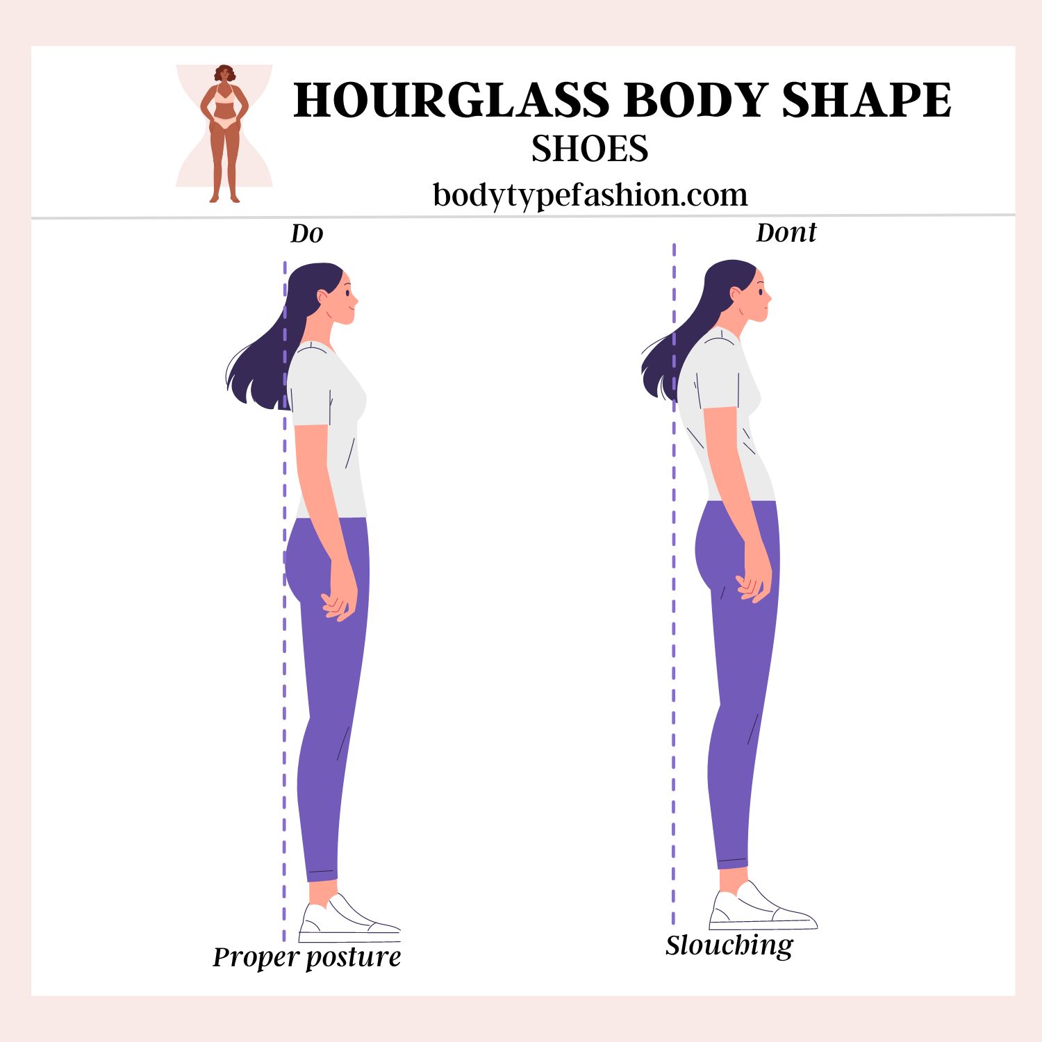 How to Choose Shoes for Hourglass Body Type - Fashion for Your Body Type