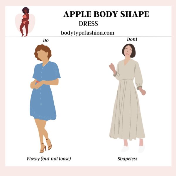 How to Choose Dresses for the Apple Body Shape - Fashion for Your Body Type