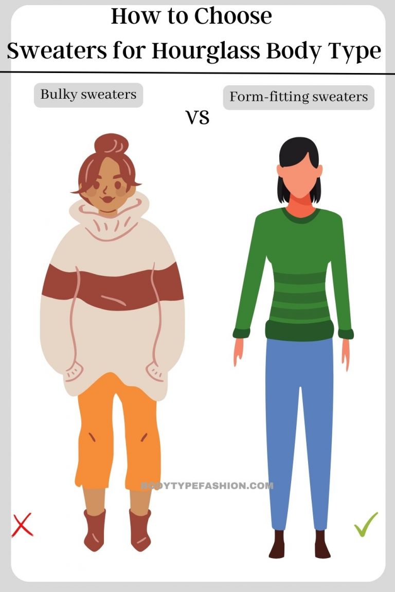 How to Choose Sweaters for Hourglass Body Type - Fashion for Your Body Type