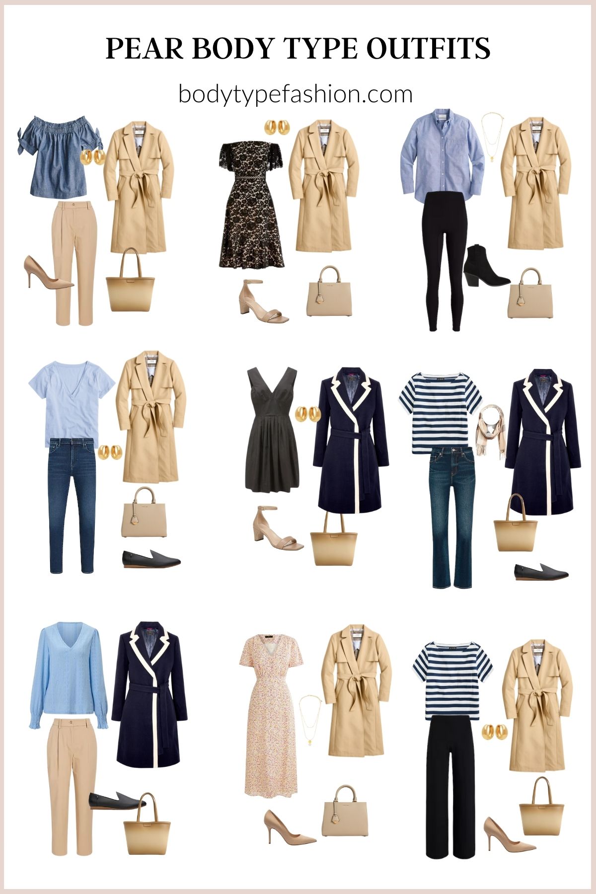 The Clothing Essentials for the Pear Shape - Fashion for Your Body Type
