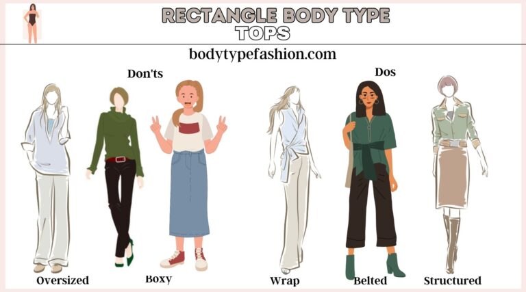 The Wardrobe Essentials For Rectangle Shape - Fashion for Your Body Type