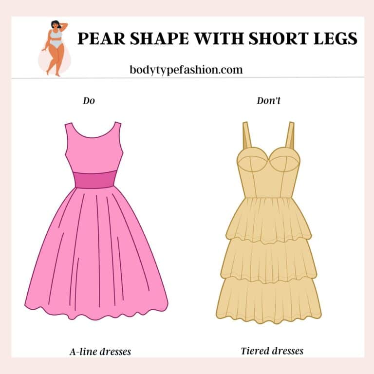 How to Dress Pear Shape with Short Legs - Fashion for Your Body Type