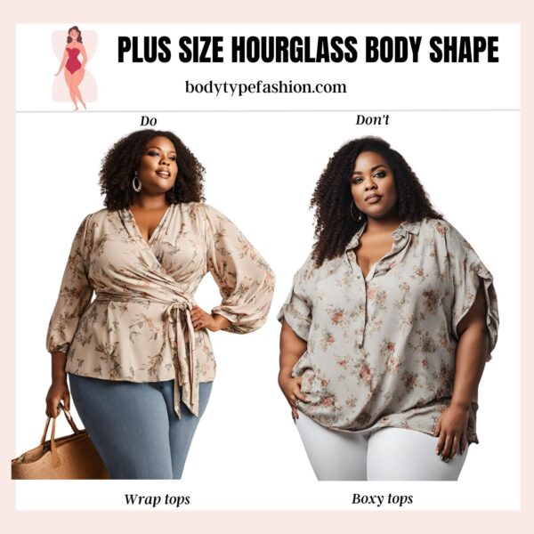 How to Dress Plus Size Hourglass Body Shape - Fashion for Your Body Type