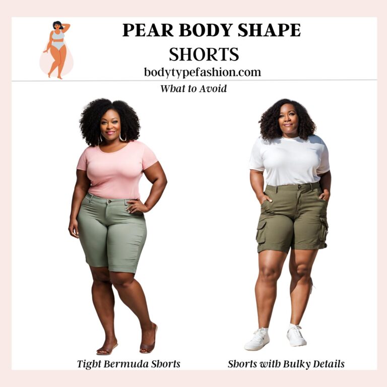 How to Choose Shorts for Pear Body Shape - Fashion for Your Body Type