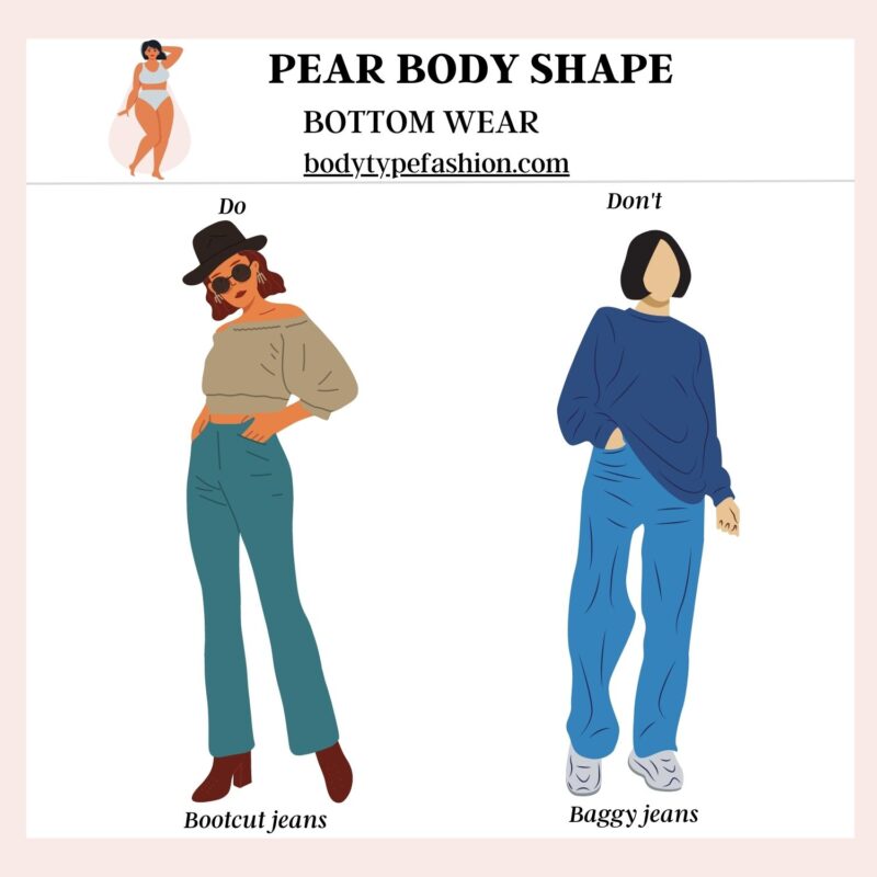The Bottom Wear Guide For Pear - Fashion for Your Body Type