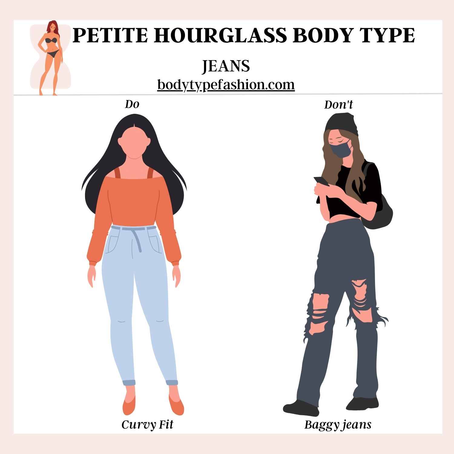 How to Dress the Petite Hourglass Body Type - Fashion for Your Body Type