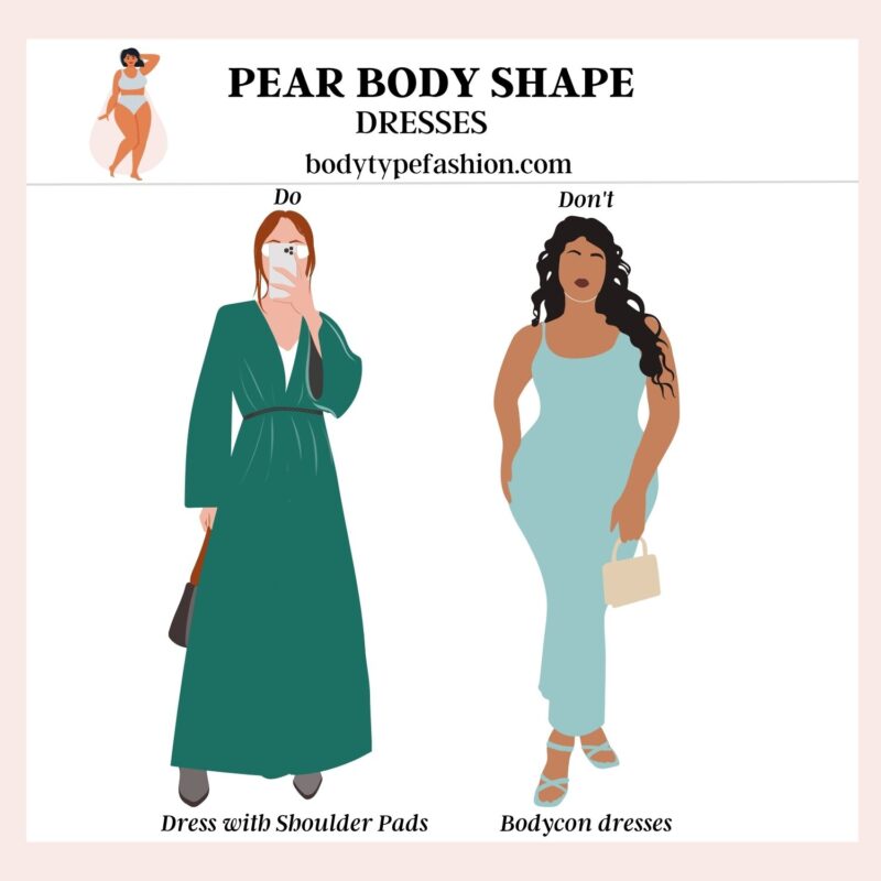 How to Choose Dresses for Pear Body Shape - Fashion for Your Body Type