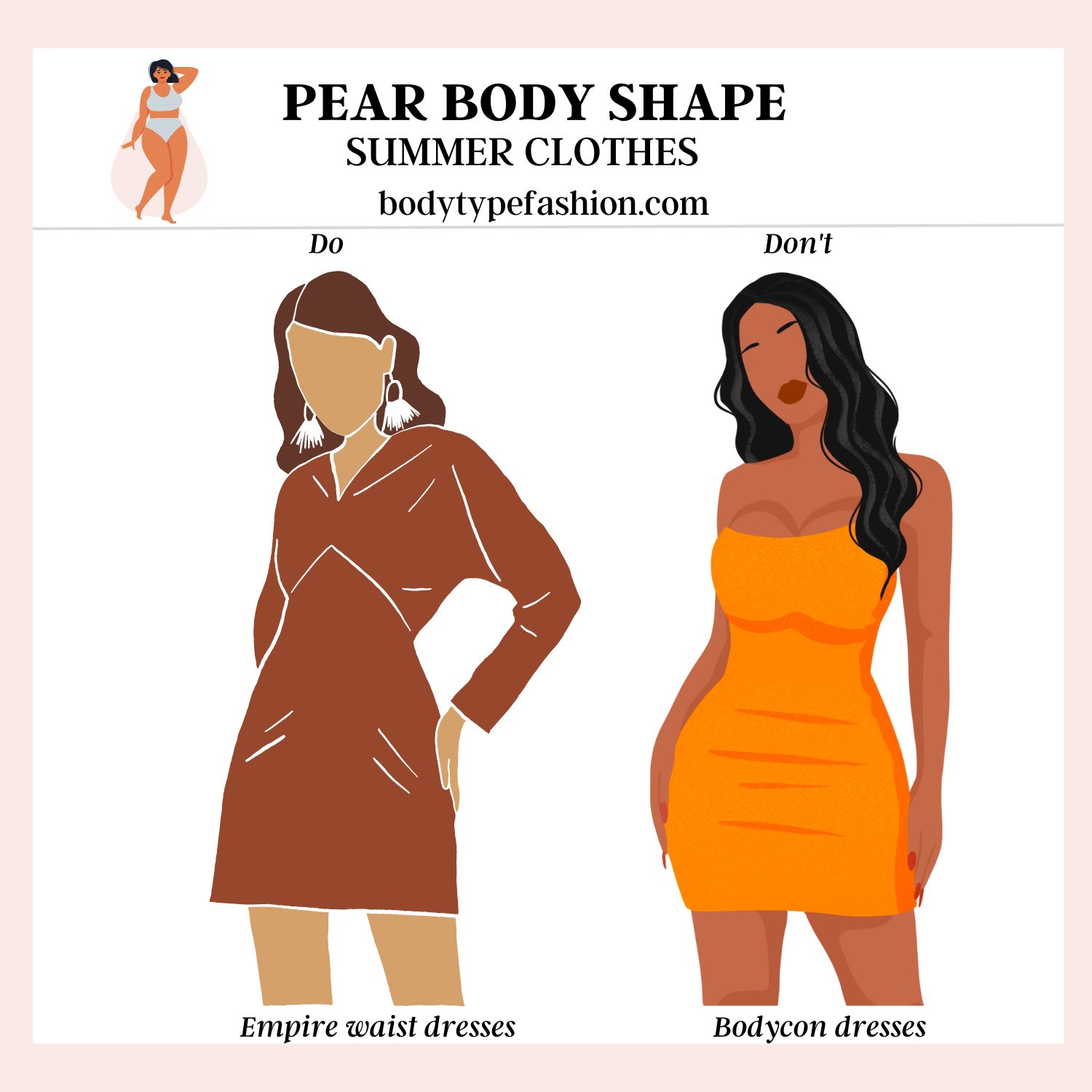 Best Summer Clothes for the Pear Shape - Fashion for Your Body Type
