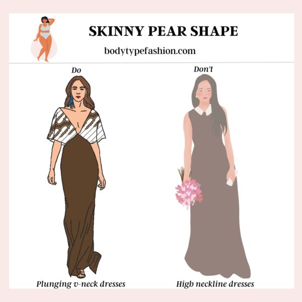 How to Dress a Skinny Pear Shape - Fashion for Your Body Type
