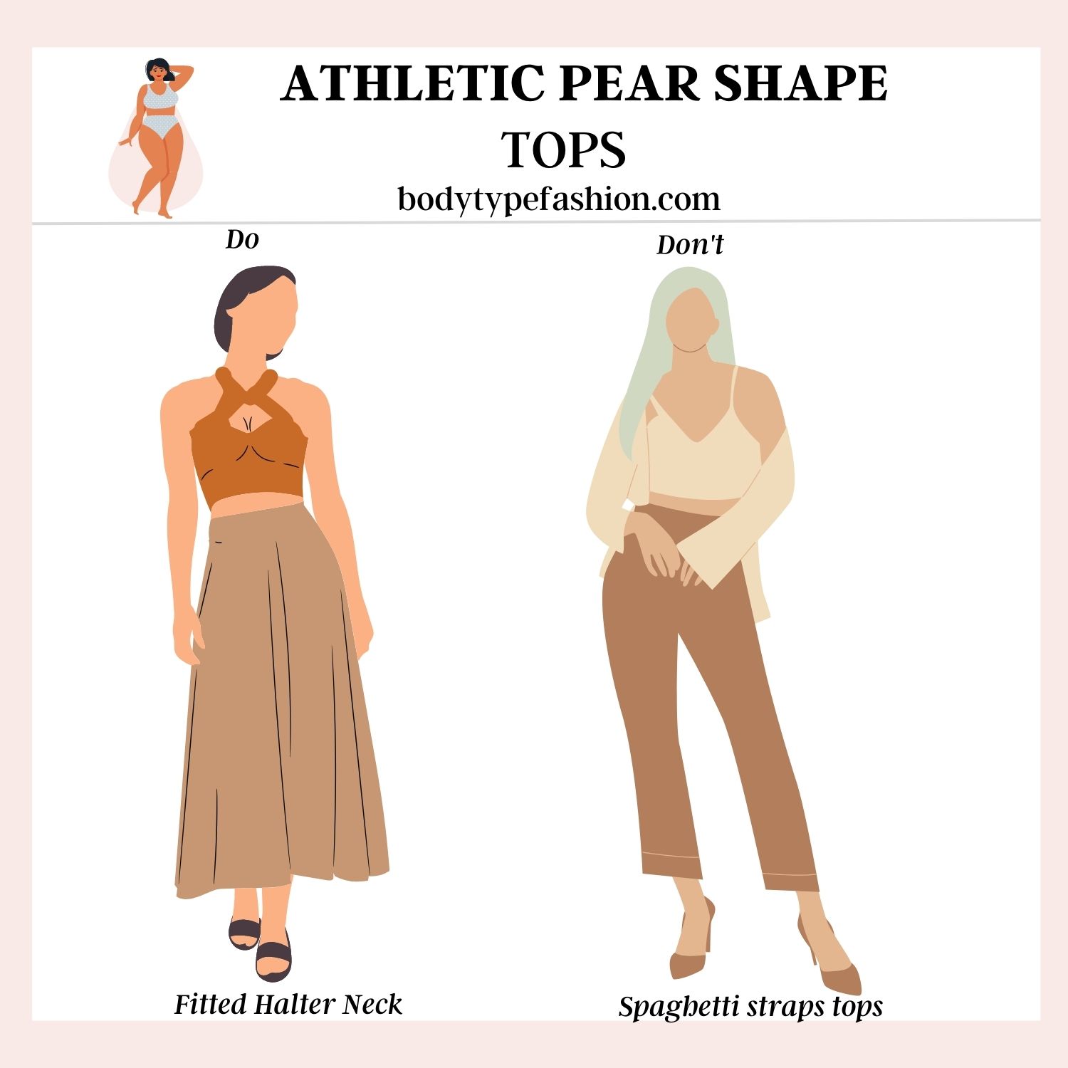 How to Dress an Athletic Pear Shape - Fashion for Your Body Type