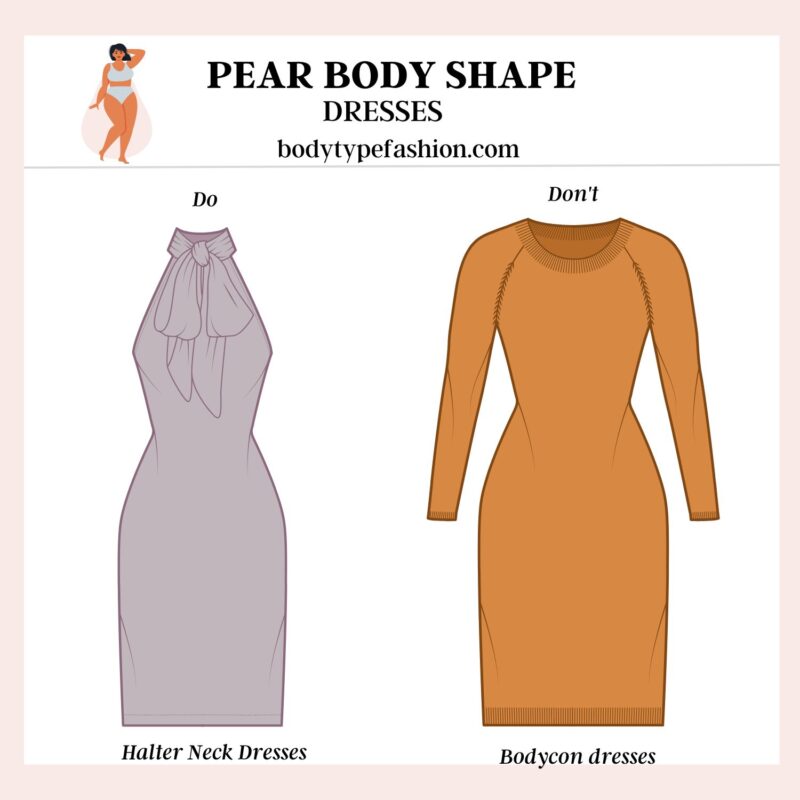 How to Choose Dresses for Pear Body Shape - Fashion for Your Body Type