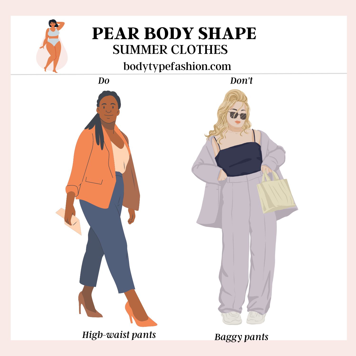 Best Summer Clothes for the Pear Shape - Fashion for Your Body Type