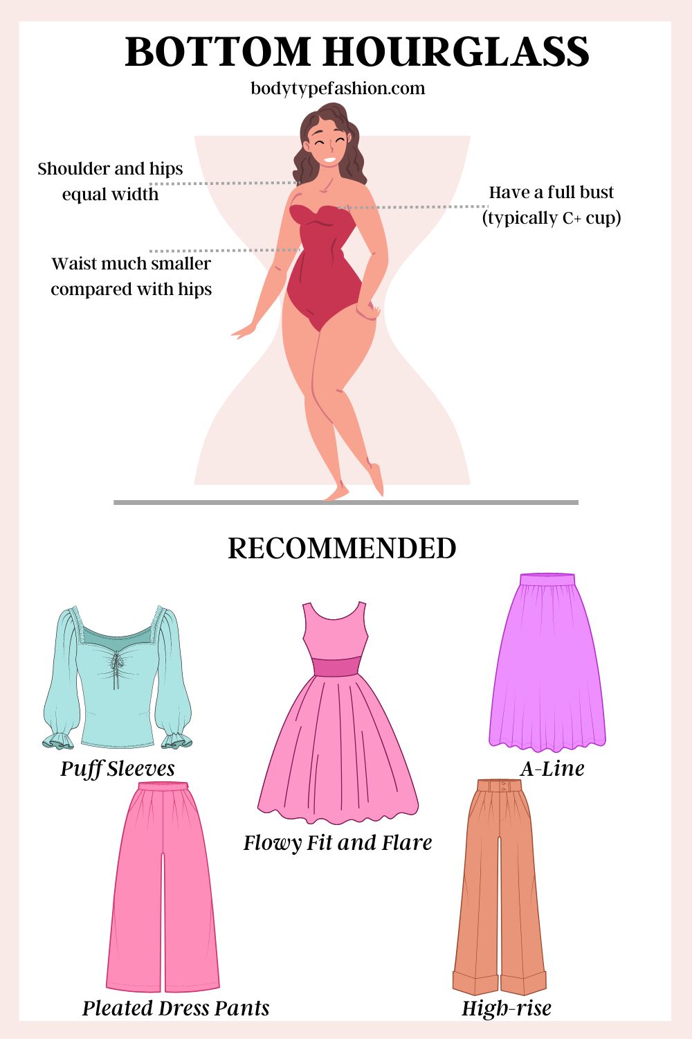 How To Dress A Bottom Hourglass Shape The Comprehensive Guide How To Dress A Bottom Hourglass Shape The Comprehensive Guide